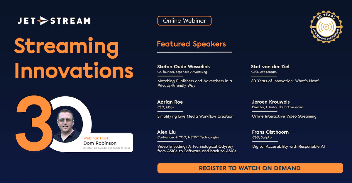 Streaming Innovations - Jet-Stream