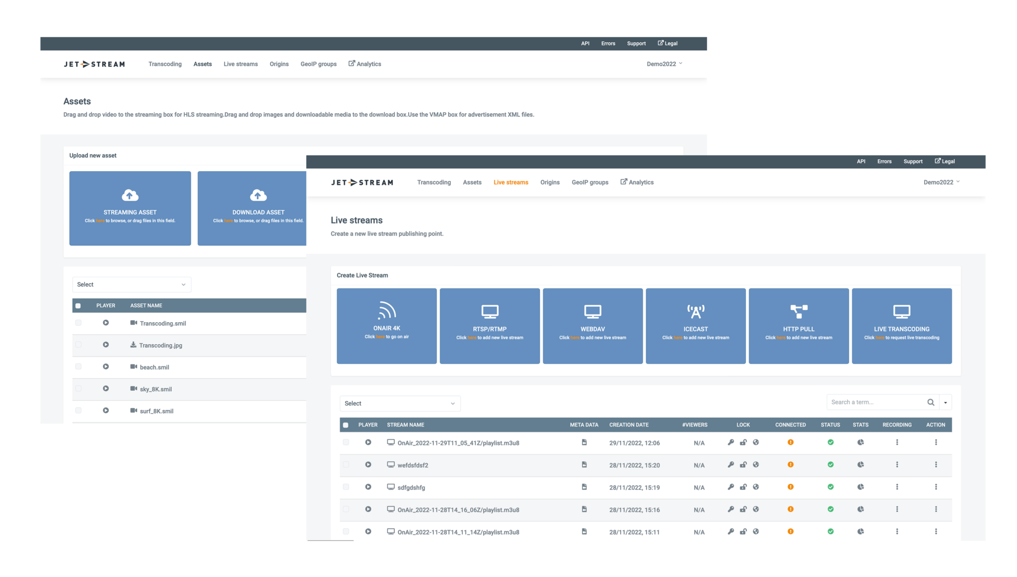 Streaming Cloud - Video Platform - Jet-Stream